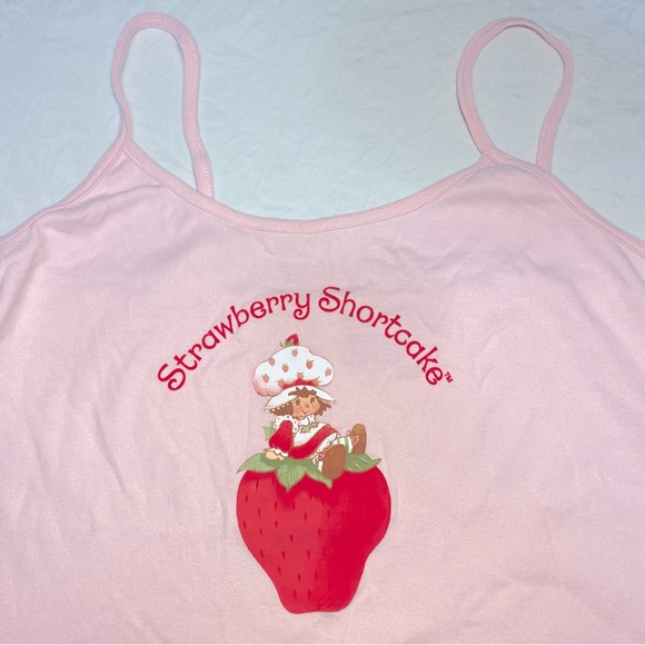 Strawberry Shortcake | Tops | Strawberry Shortcake Brand 2x Pink ...